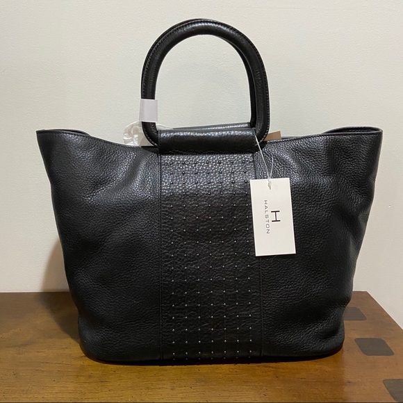 H by Halston | Bags | Halston Leather Bag | Poshmark